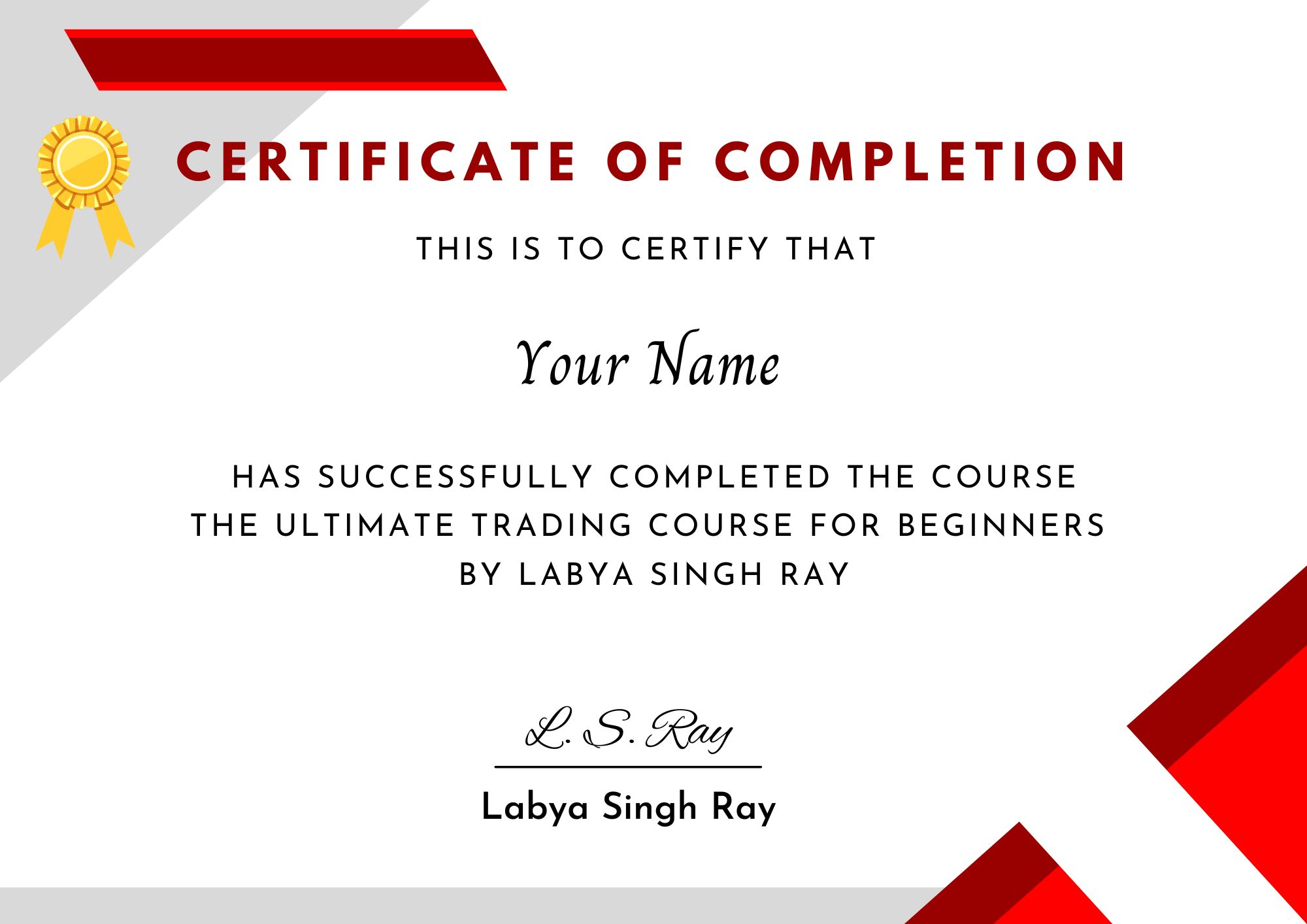 Online Trading Classes in Cuttack by Labya Singh Ray - Labya Singh Ray ...